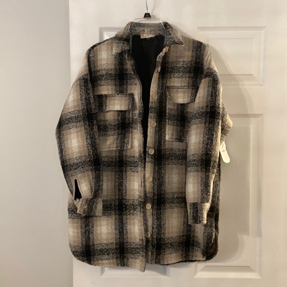 Altar'd State | Jackets & Coats | Very Cute Oversized Shacket Perfect ...